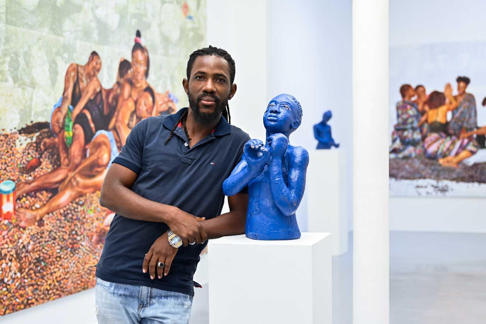 Jean David Nkot setzt afrikanische Arbeiter*innen in Szene